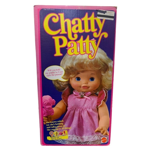 Chatty Patty | Toys | Vintage Chatty Patty Talking Doll In Box With ...